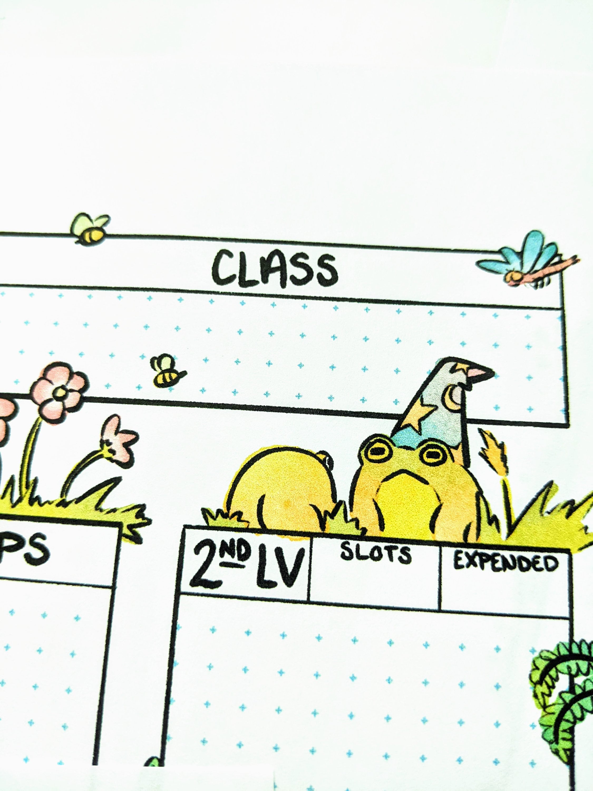 Frog Pond: Dnd 5e Character Sheet - Etsy New Zealand