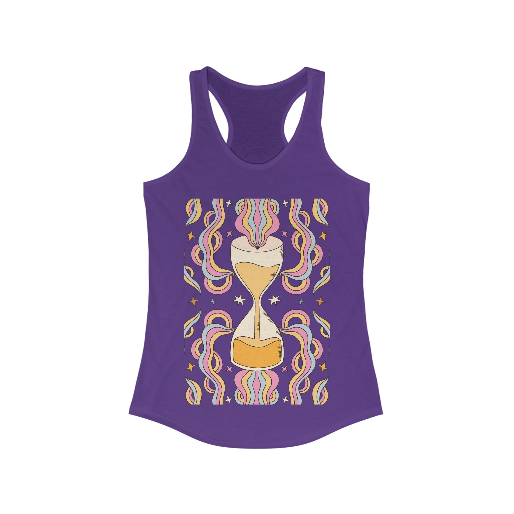 Hourglass Tank Top Retro Aesthetic Vintage Style Mystical Fairycore ...