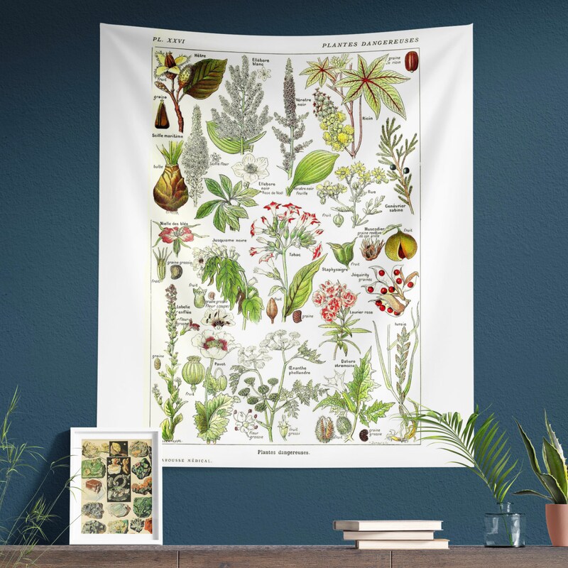 Plant Tapestry - Etsy