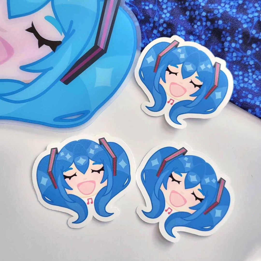 Hatsune Miku Sticker - Etsy