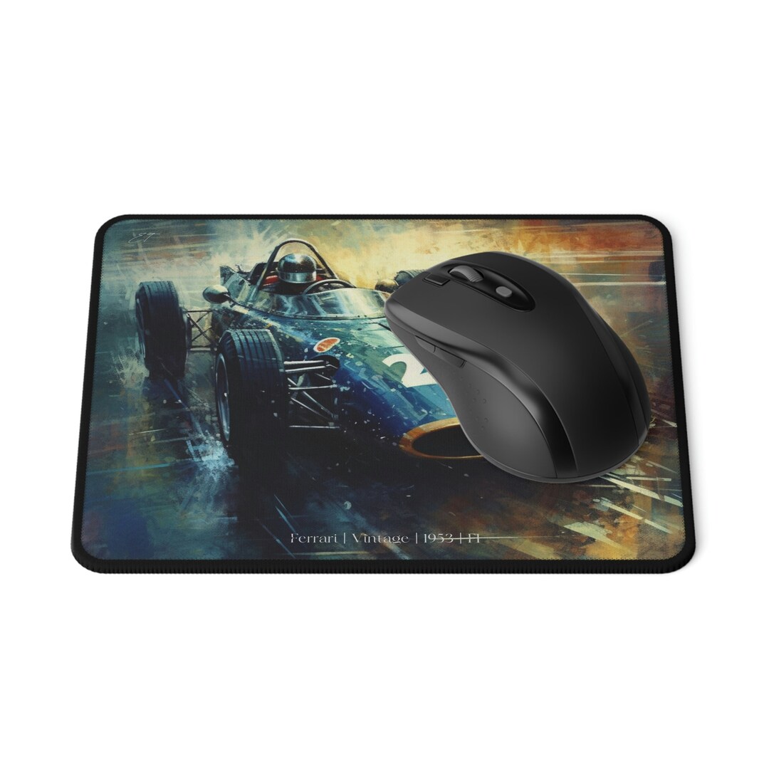 Ferrari Vintage F1 | Non-slip Mouse Pad | 1953 | Vintage | F1 Mouse ...