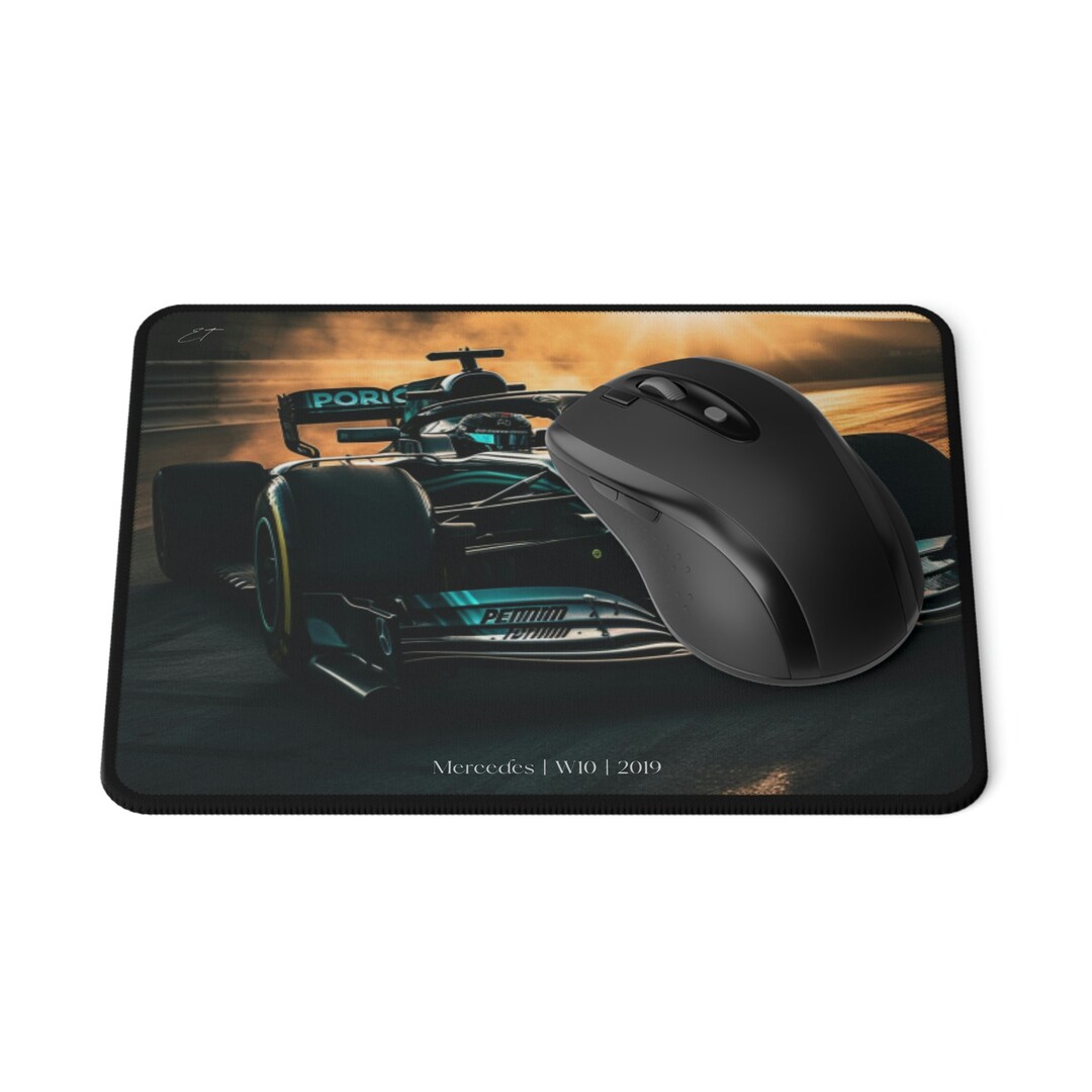Lewis Hamilton F1 | Non-slip Mouse Pad | Mercedes W10 | 2019 | Formula ...