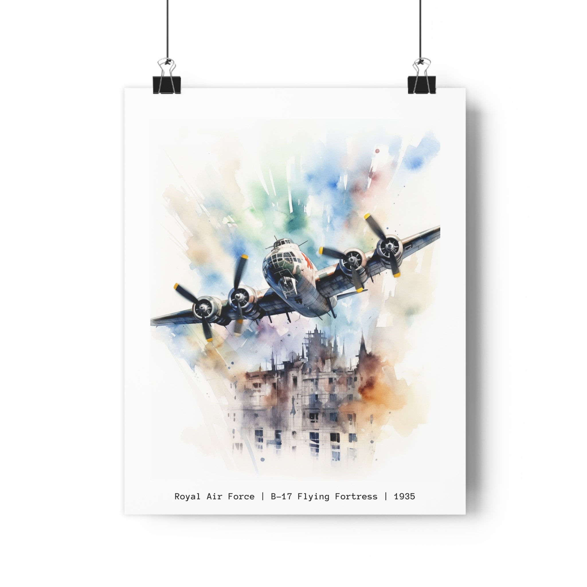 Royal Air Force B-17 Flying Fortress 1935 Jet Jet Art - Etsy