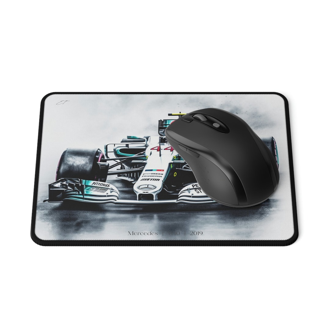 Lewis Hamilton F1 | Non-slip Mouse Pad | Mercedes W10 | 2019 | Formula ...
