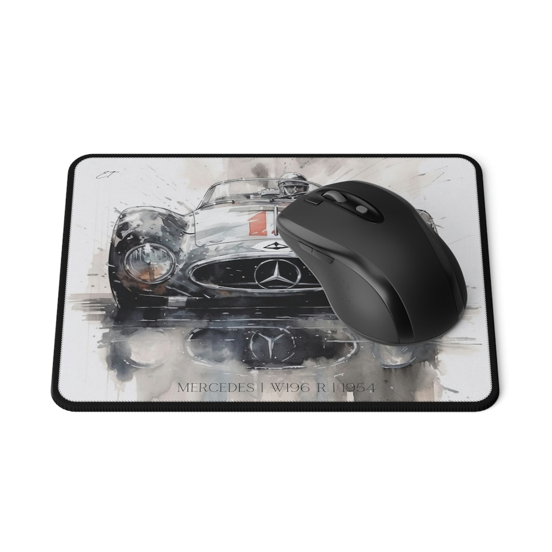 Vintage Mercedes F1 | Non-slip Mouse Pad | Mercedes W196 R | 1954 ...