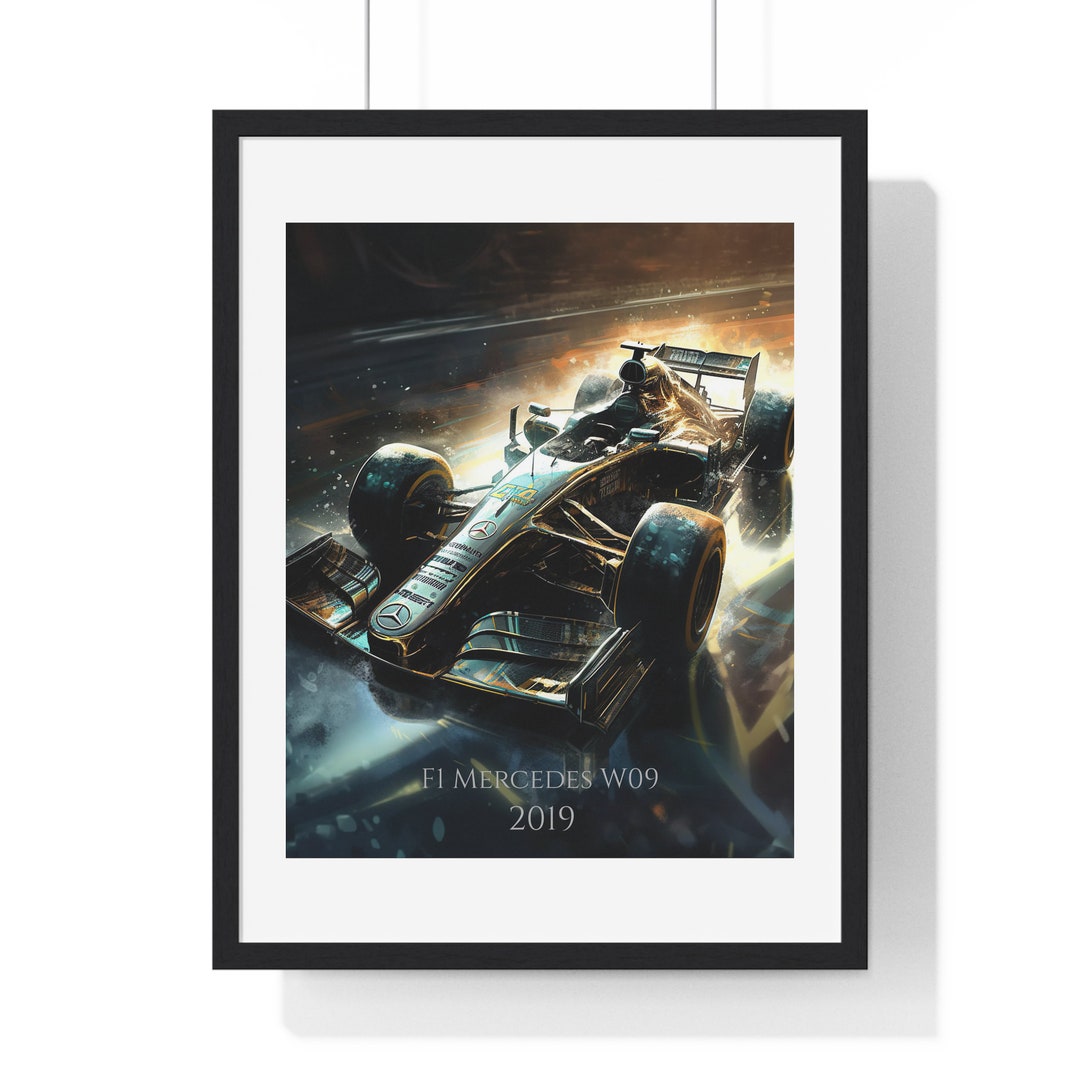 Mercedes Formula One Car, High Quality, Printable Images - Etsy