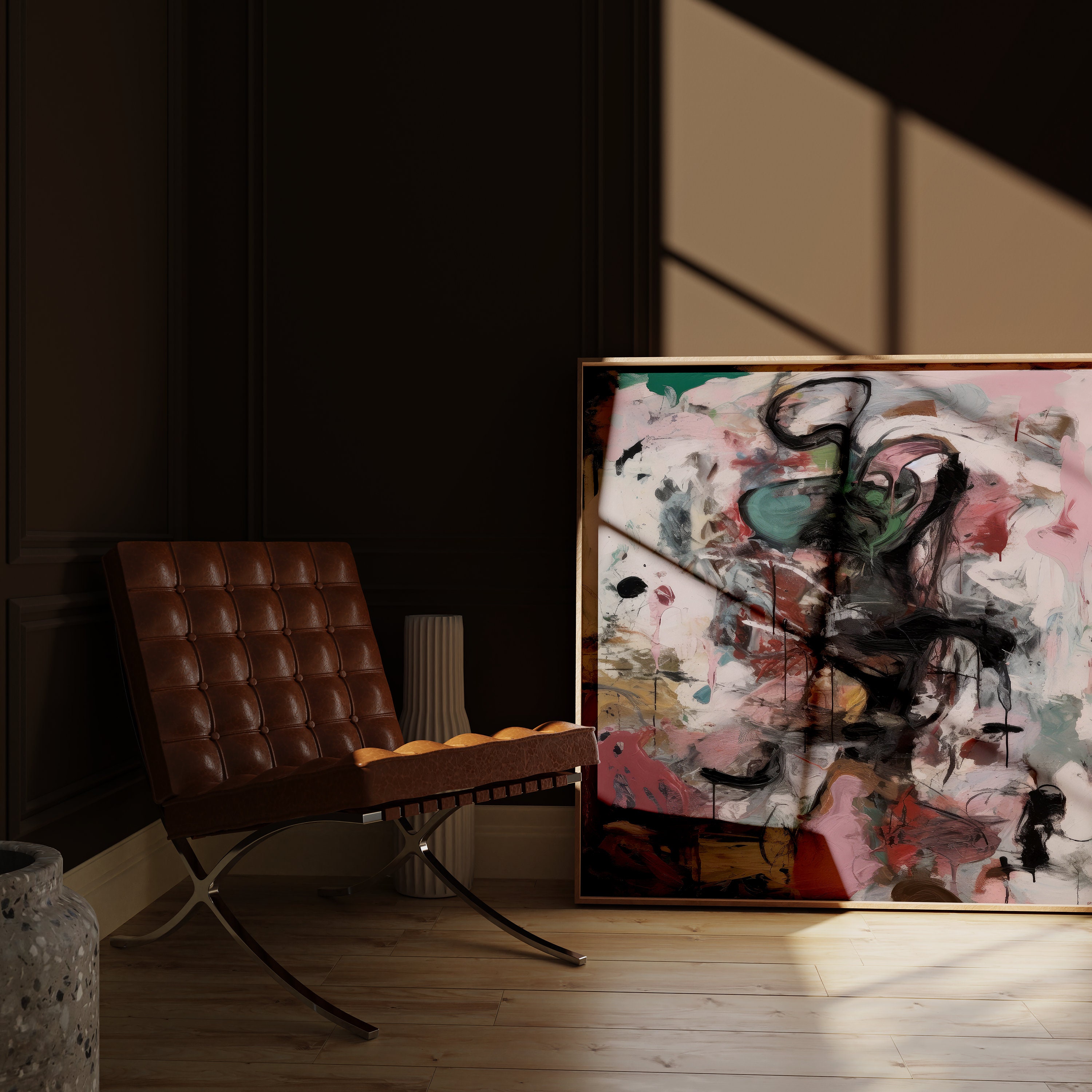 Modern Abstract Painting Printable Art, Modern Art Print Downloadable ...