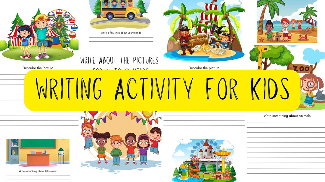 Goodnotes English Activity for Kids to Improve Vocabulary - Etsy