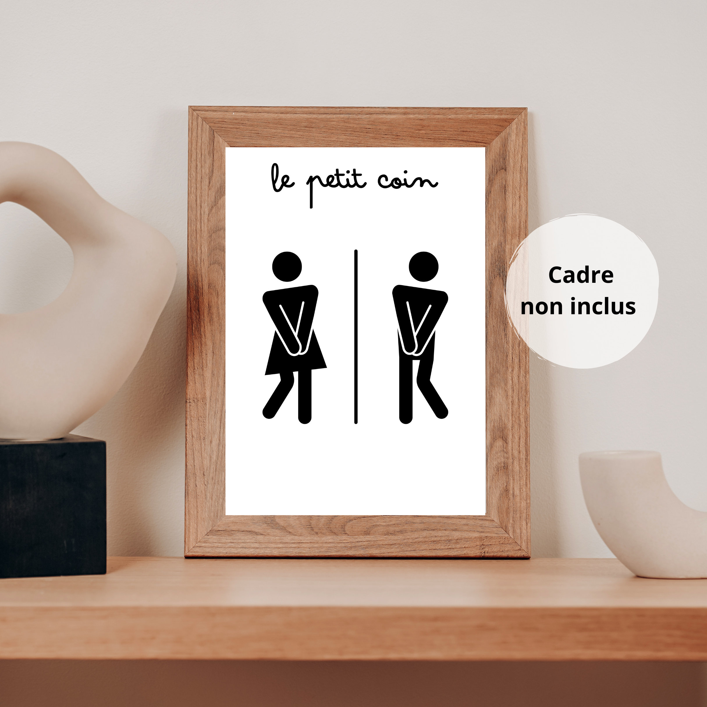 Humorous Toilet Poster A4 WC Poster Little Corner Poster Wall ...