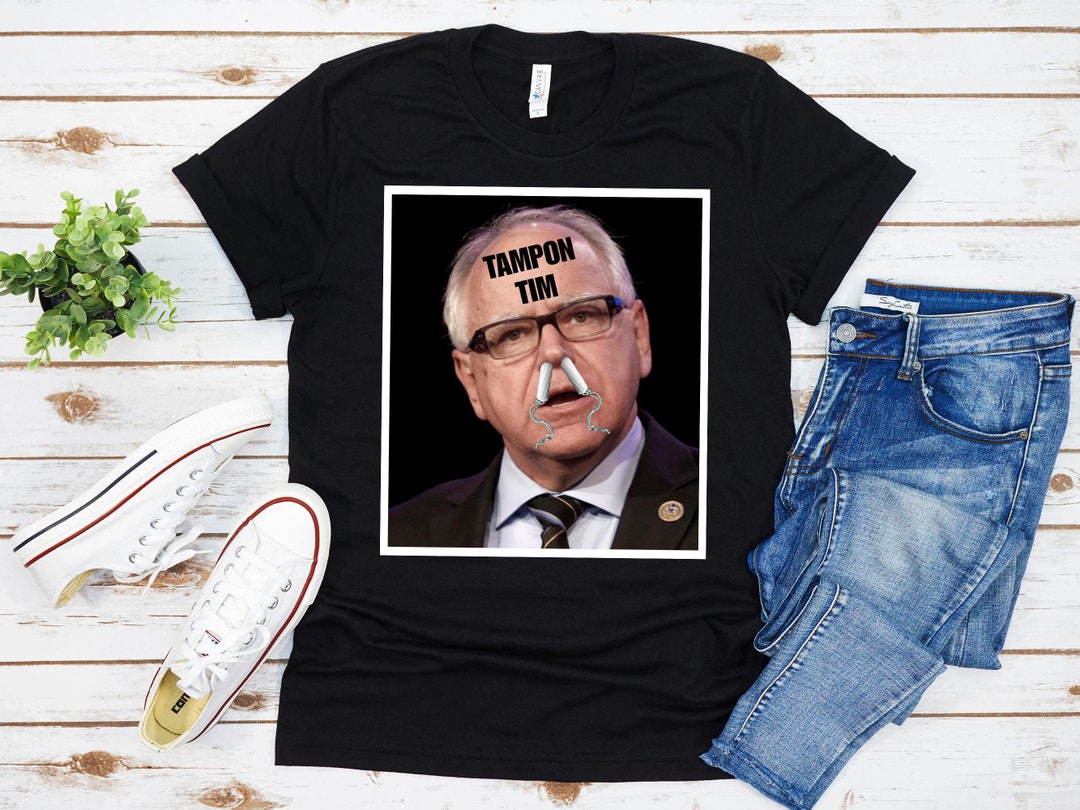 Tampon Tim T-shirt, Funny Tim Walz Shirt, Harris Walz 2024 Shirt, Walz ...