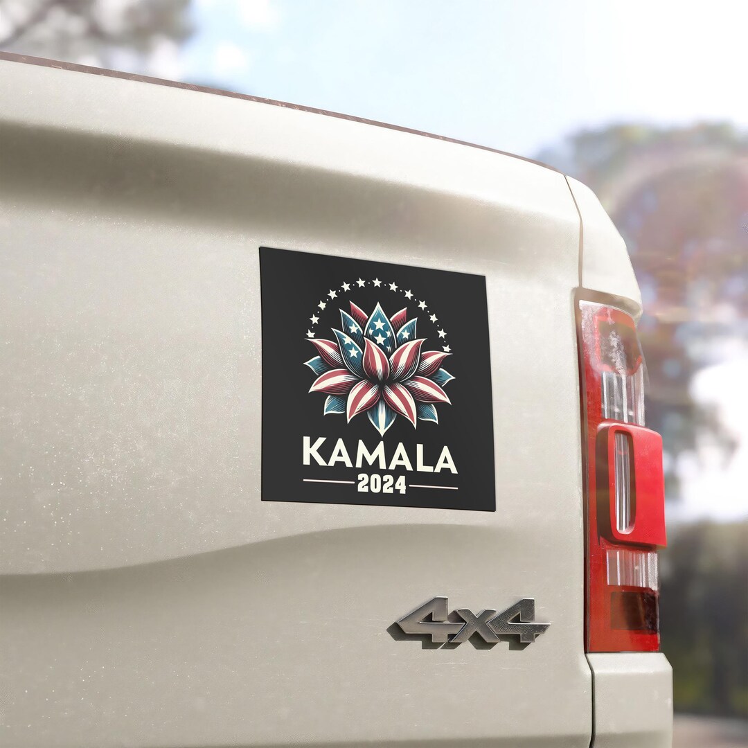 Kamala 2024 Lotus Car Magnet, Kamala Harris Lotus for POTUS Magnets ...
