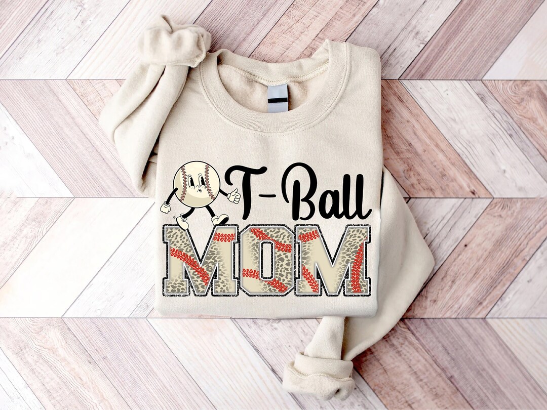 T-ball Mom Sweatshirt, in My T-ball Mom Era Shirt, Tball Mom Shirt, Tee ...