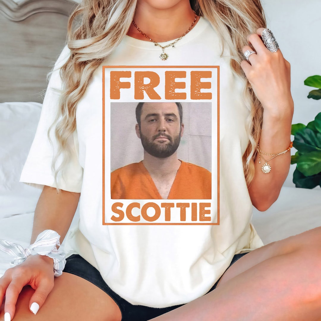 Free Scottie Shirt, Free Scottie Scheffler, Scottie Scheffler Mugshot T ...