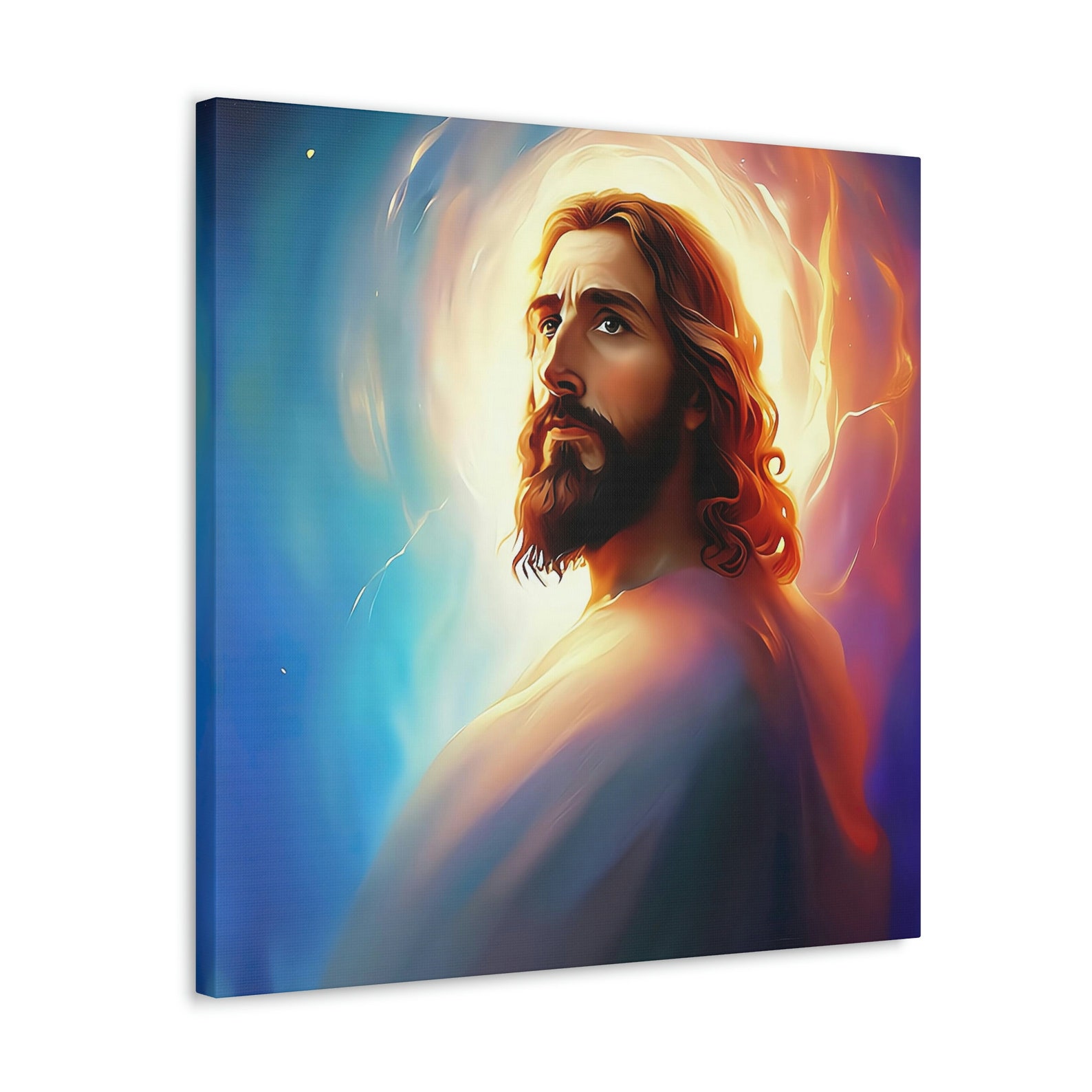 Jesus Christ Art - Canvas - LDS Art - Christian Art - the Son - Etsy