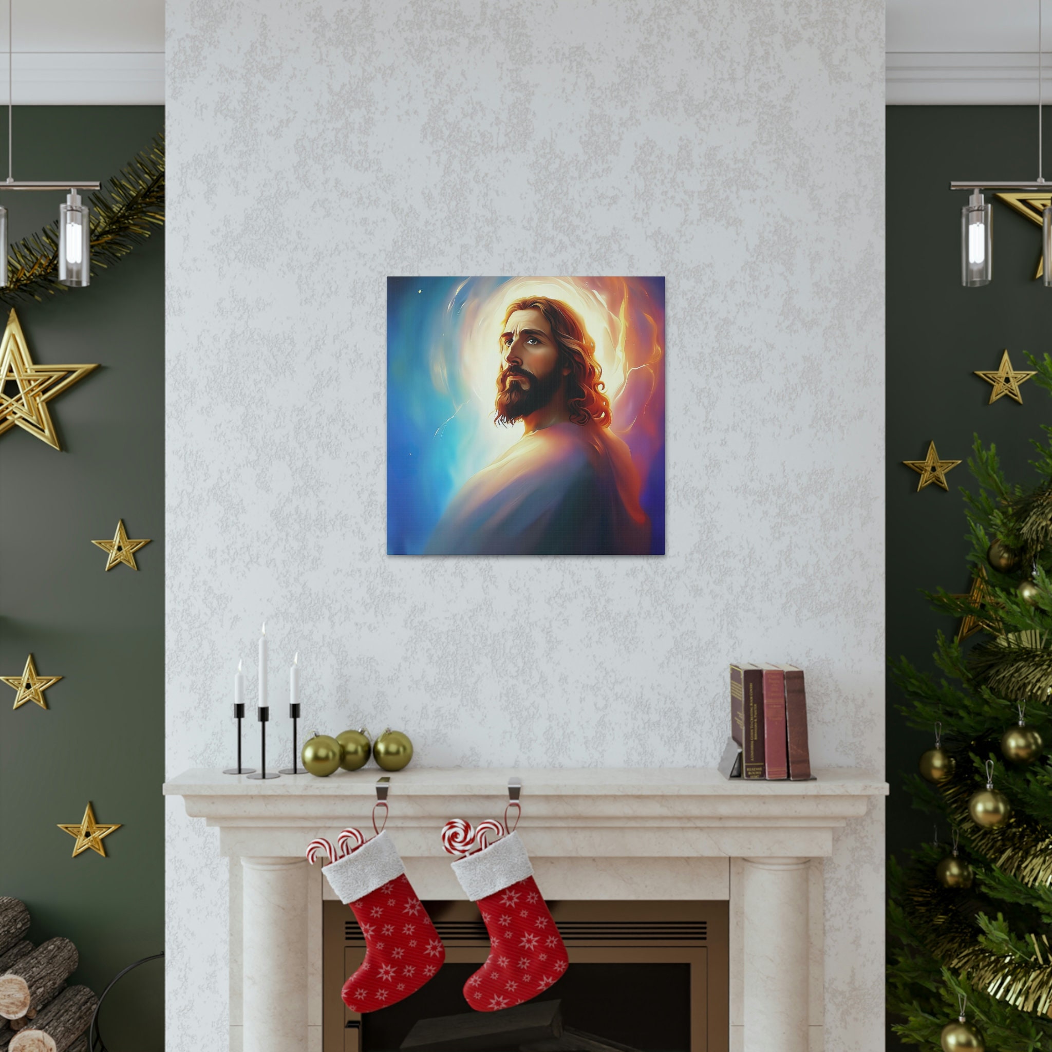 Jesus Christ Art - Canvas - LDS Art - Christian Art - the Son - Etsy