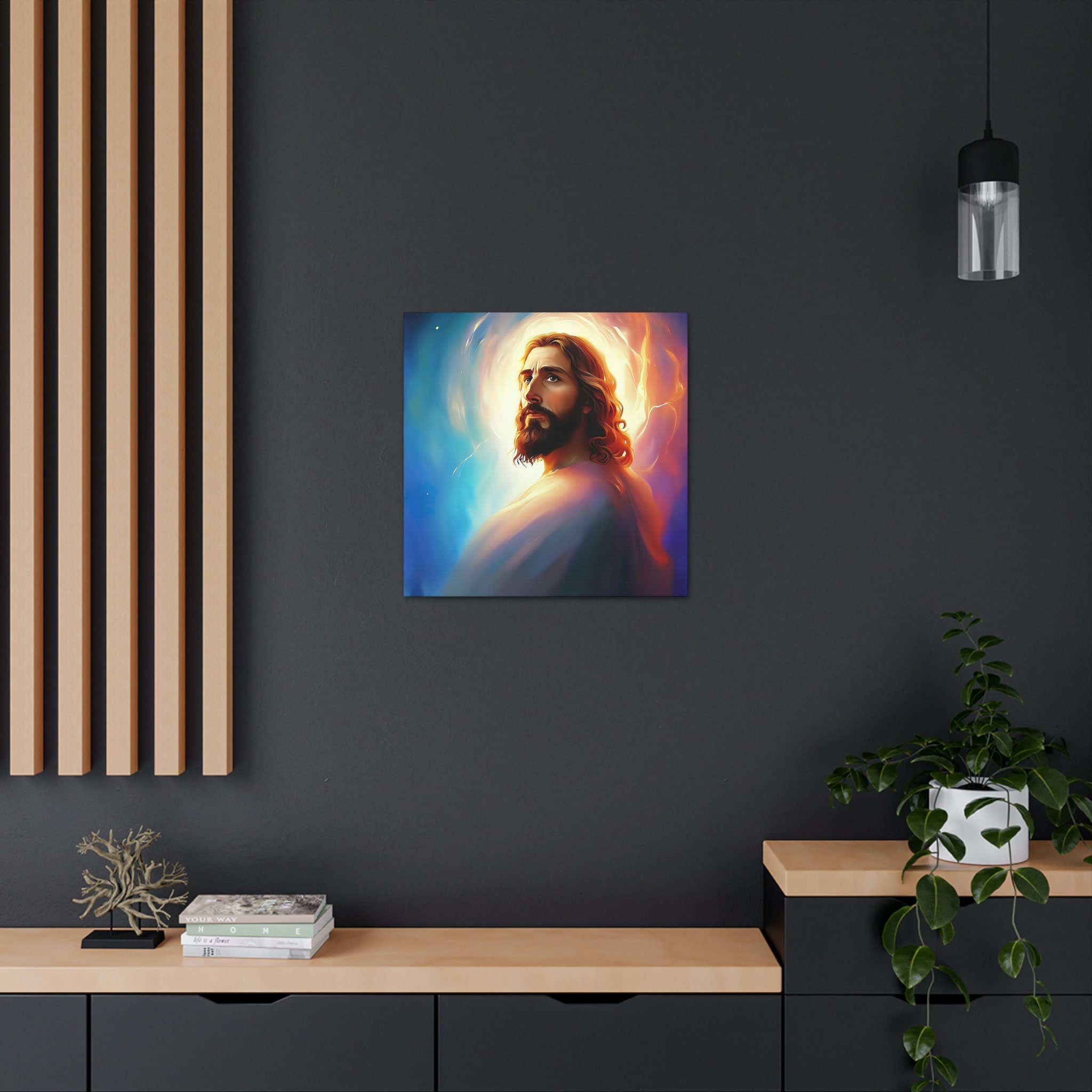 Jesus Christ Art - Canvas - LDS Art - Christian Art - the Son - Etsy