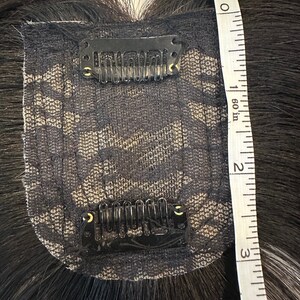 Lavia, Handmade Silk Based Mini Hair Topper, Real Human Hair, Best for ...