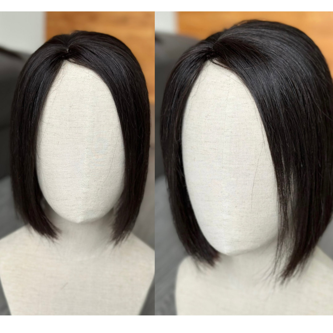 Lavia, Bob Style Topper, Real Human Hair Topper, Whole Wigs Experience ...