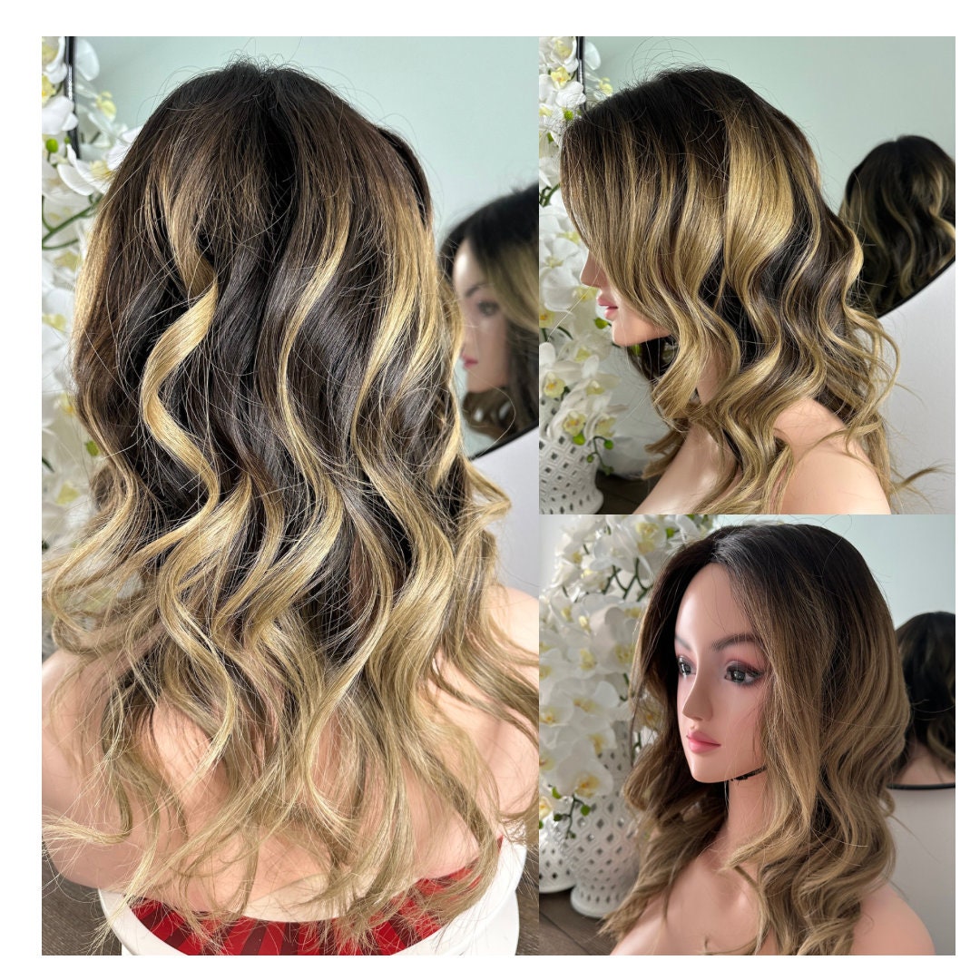 Lavia, Honeycomb Blonde Balayage Real Hair Wig Hot Hair Trend, 18 ...