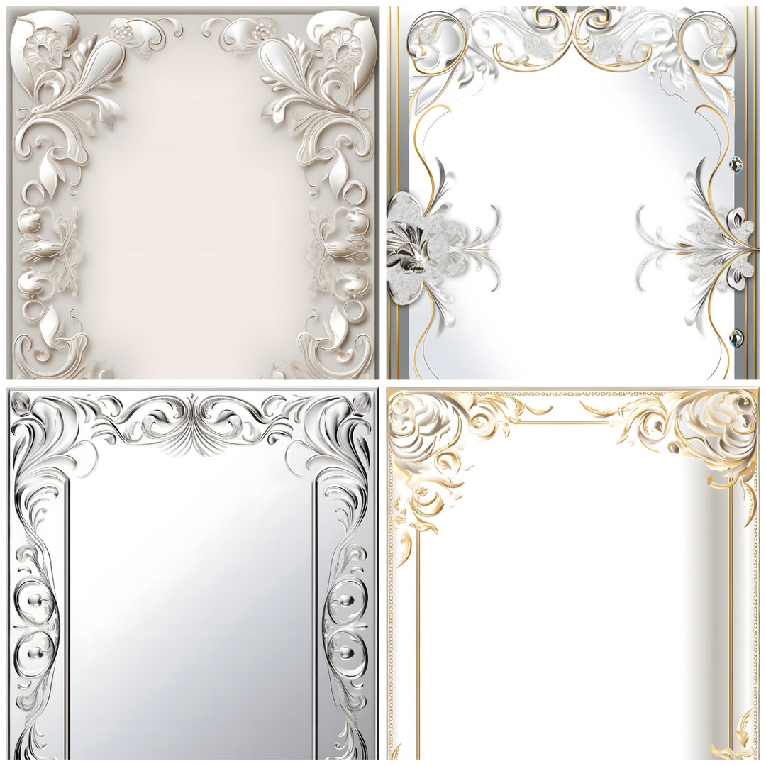 Metal Border Paper Collection for Invitations, Functions or Art, Party ...