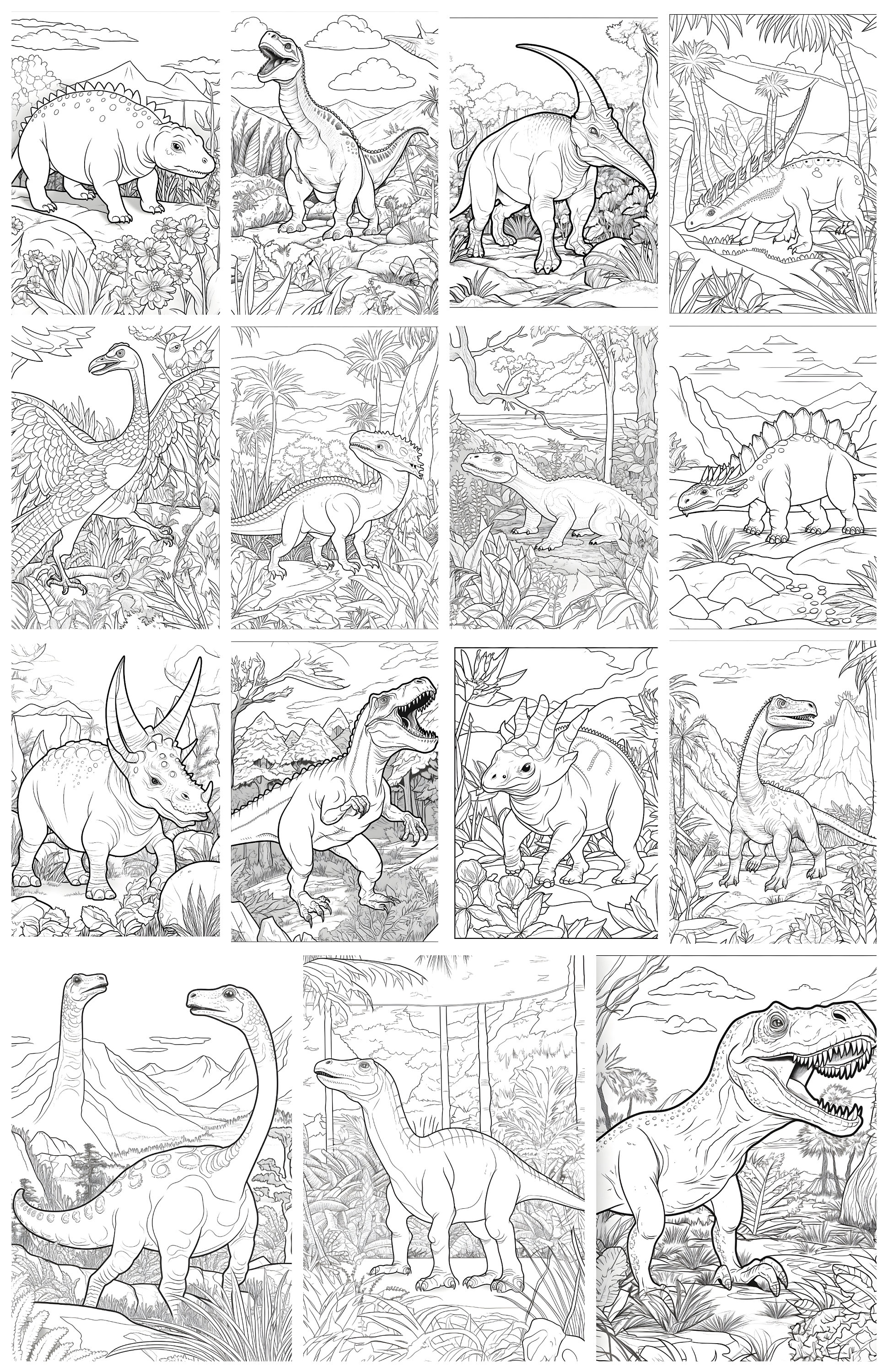 Dinosaur Coloring Pages, Dinosaur Coloring Sheets, Dinosaur Coloring ...