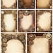 Steampunk Border Paper Collection for Invitations, Functions or Art - Etsy