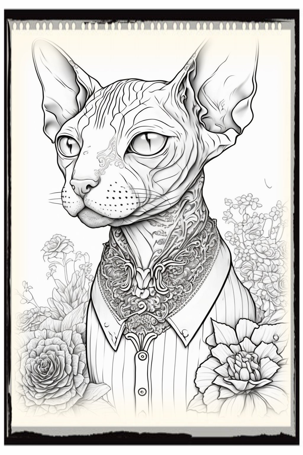 Cat Breeds Coloring Pages, Feline Art (PDF) - Etsy