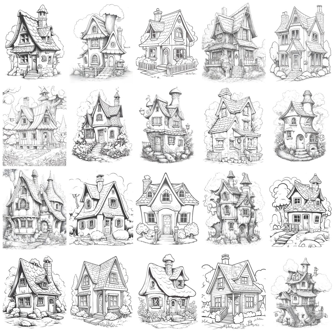 Cute Home Coloring Pages, House Coloring Sheet, Beautiful Home Coloring ...