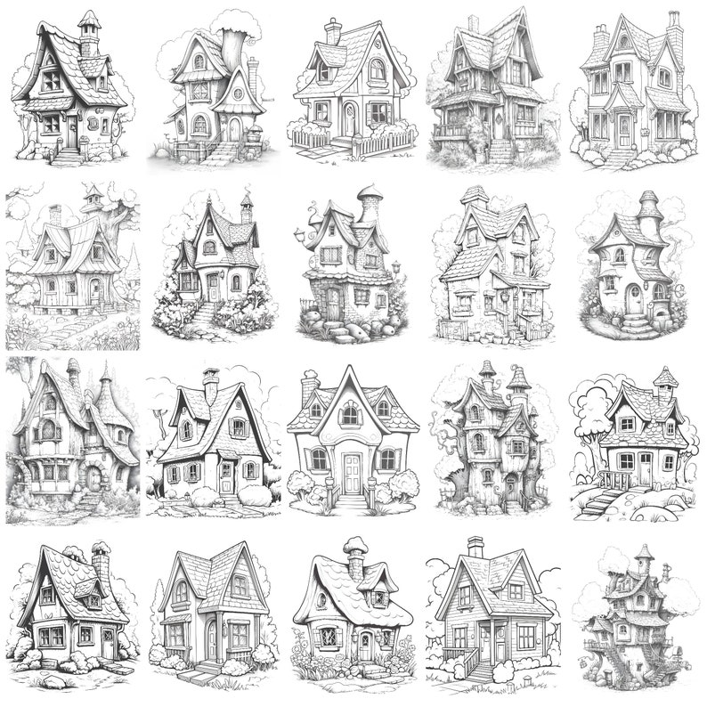 Cute Home Coloring Pages, House Coloring Sheet, Beautiful Home Coloring ...