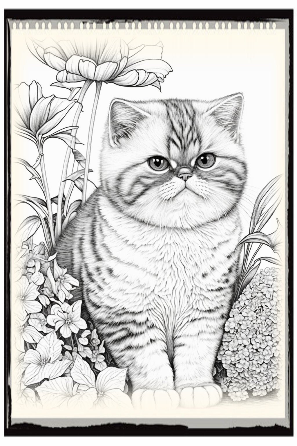 Cat Breeds Coloring Pages, Feline Art (PDF) - Etsy