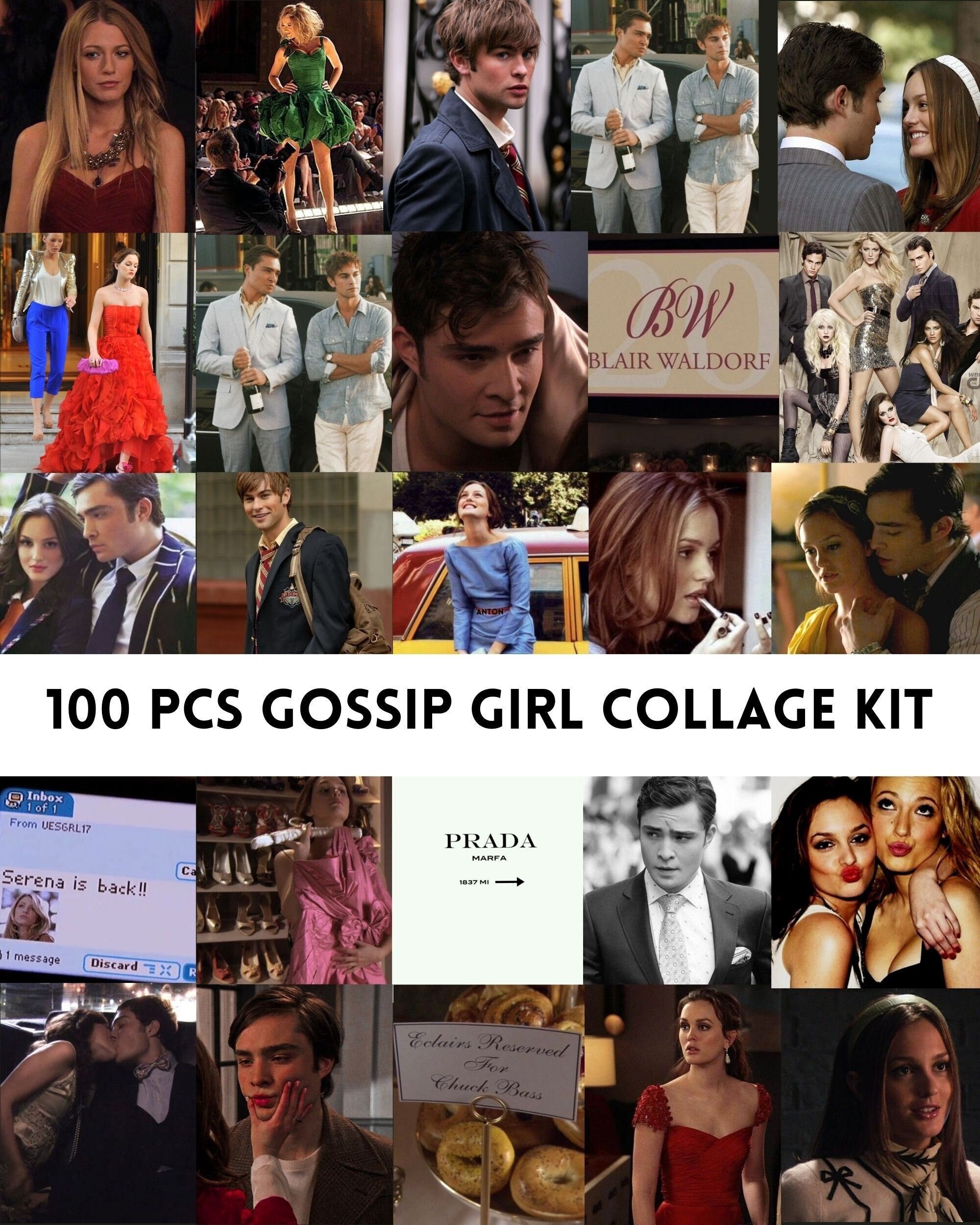 Chuck And Blair Collage