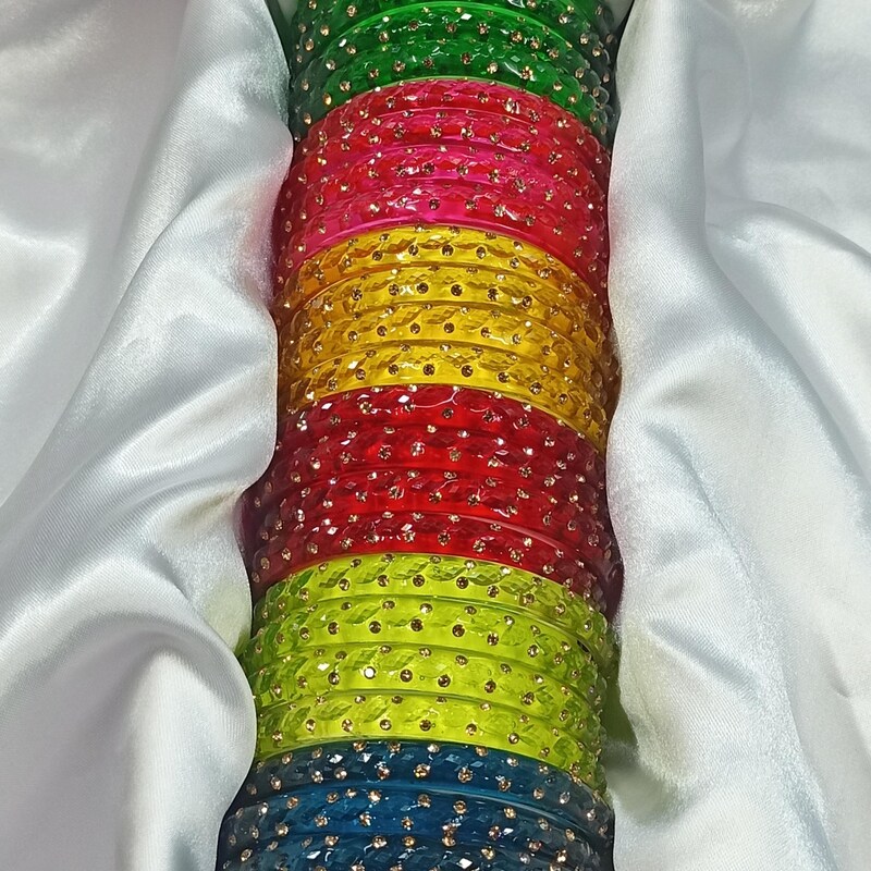 Raindrop Bangles - Etsy