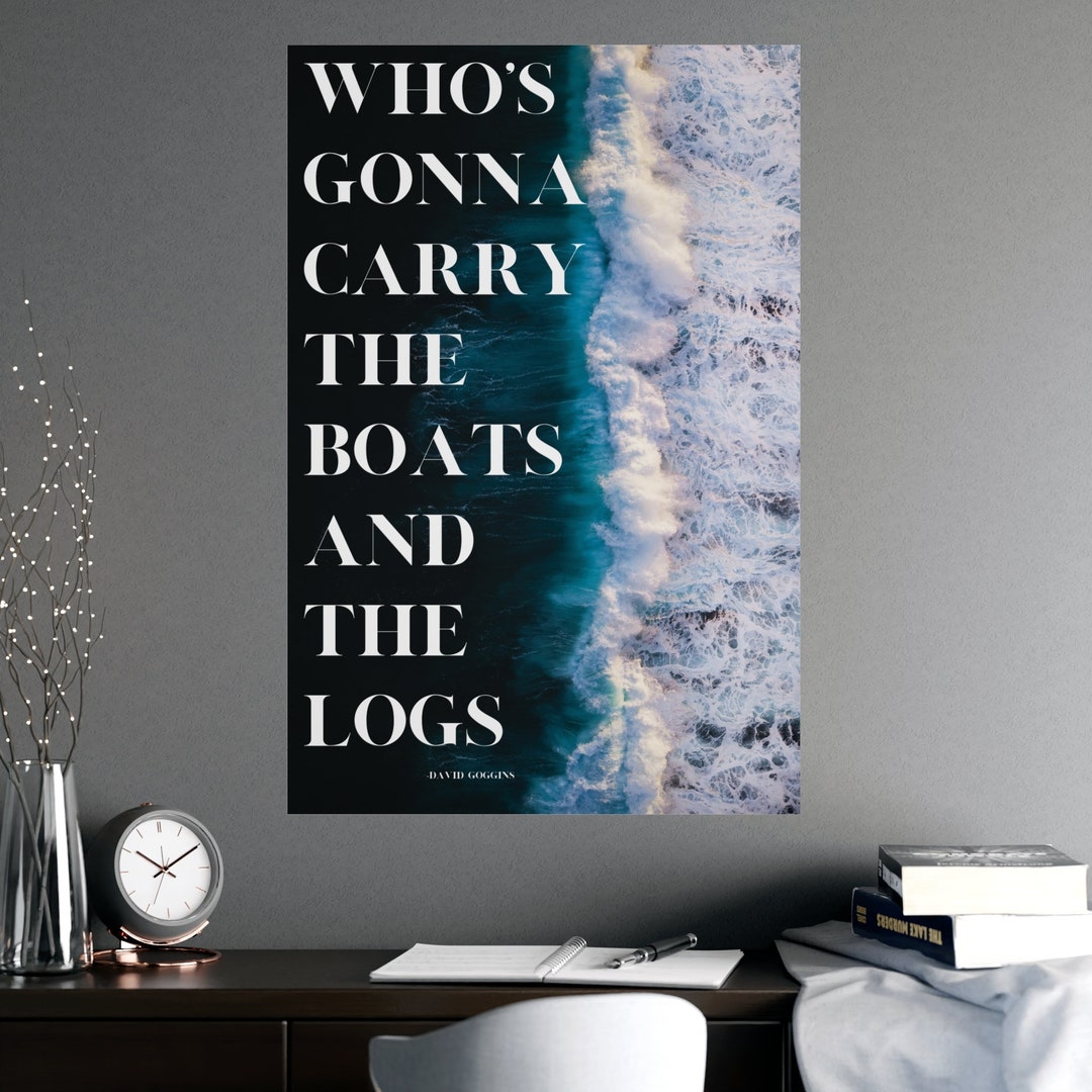 Motivational Poster David Goggins - Etsy