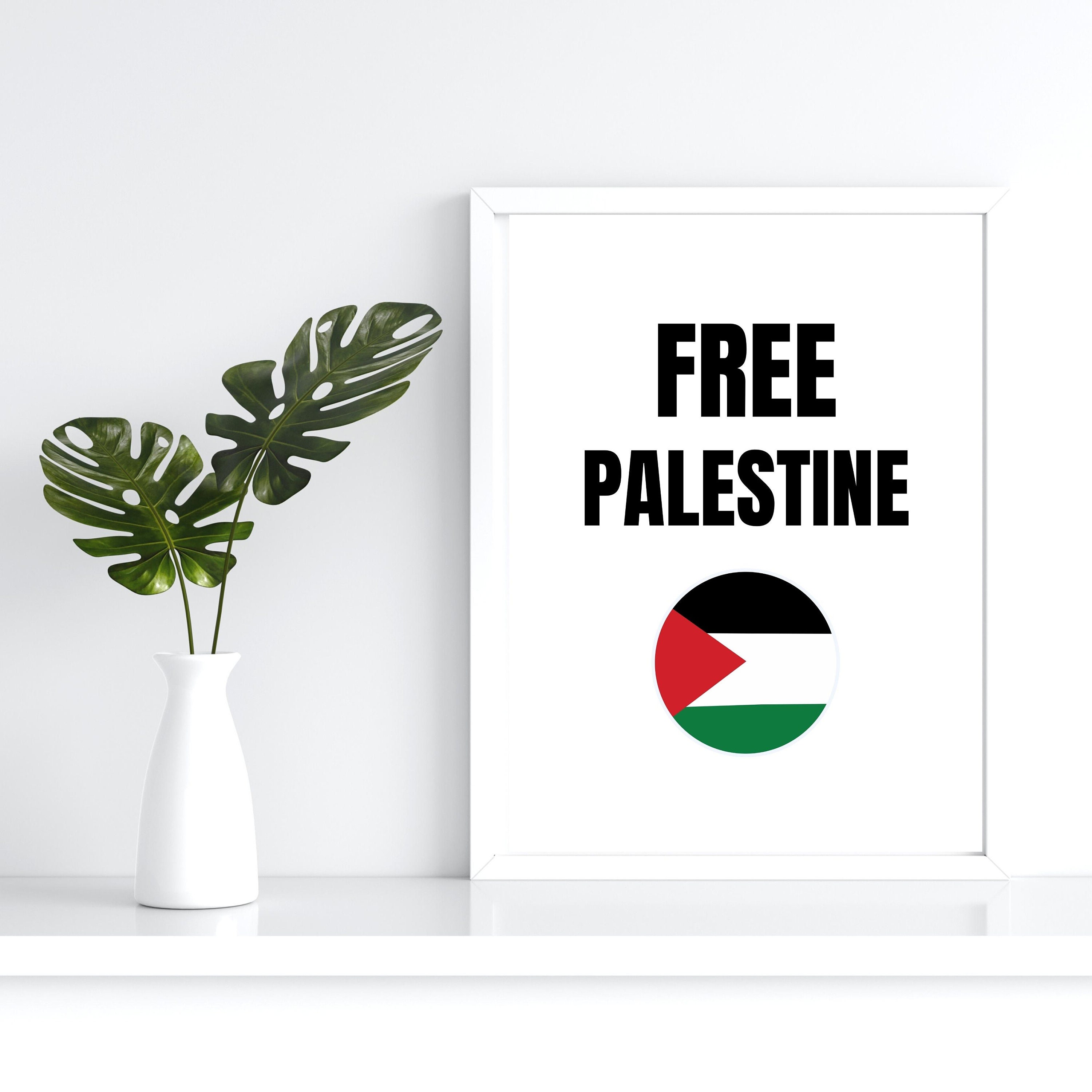 Free Palestine Banner Digital Printable Islamic Wall Art Gıft - Etsy
