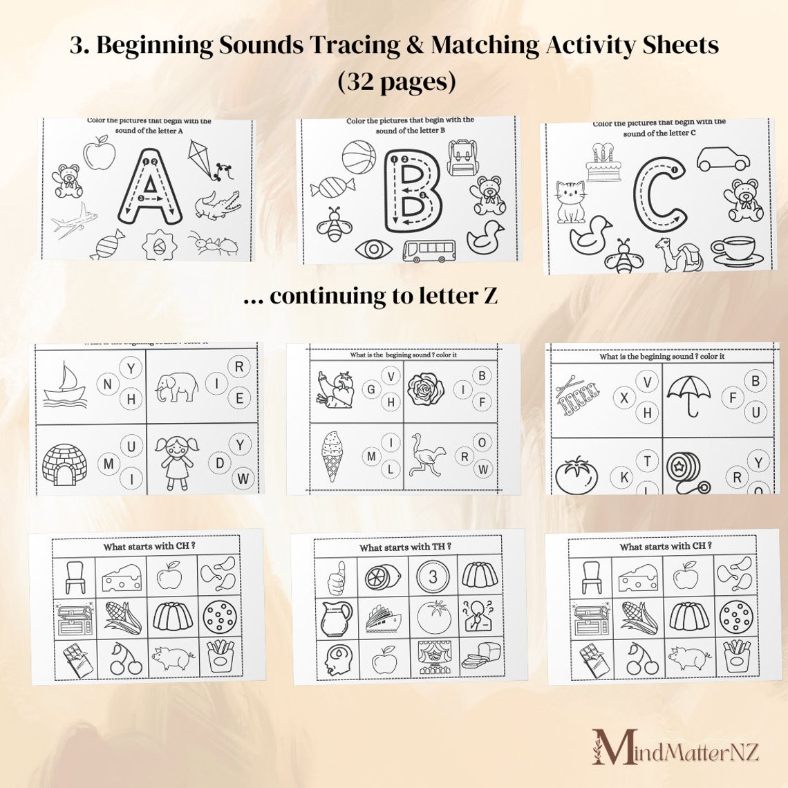 PLR Educational Worksheet Bundle Printable Worksheets for Kids Master ...