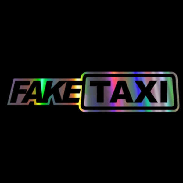 Fake Taxi Sticker - Etsy Australia