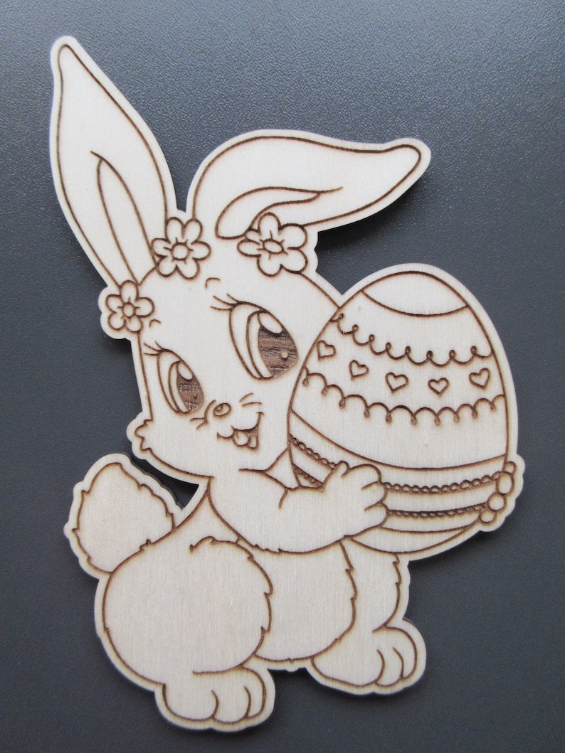 Easter Laser Cut Files SVG, Easter Bunny Digital Download, Easter Bunny ...