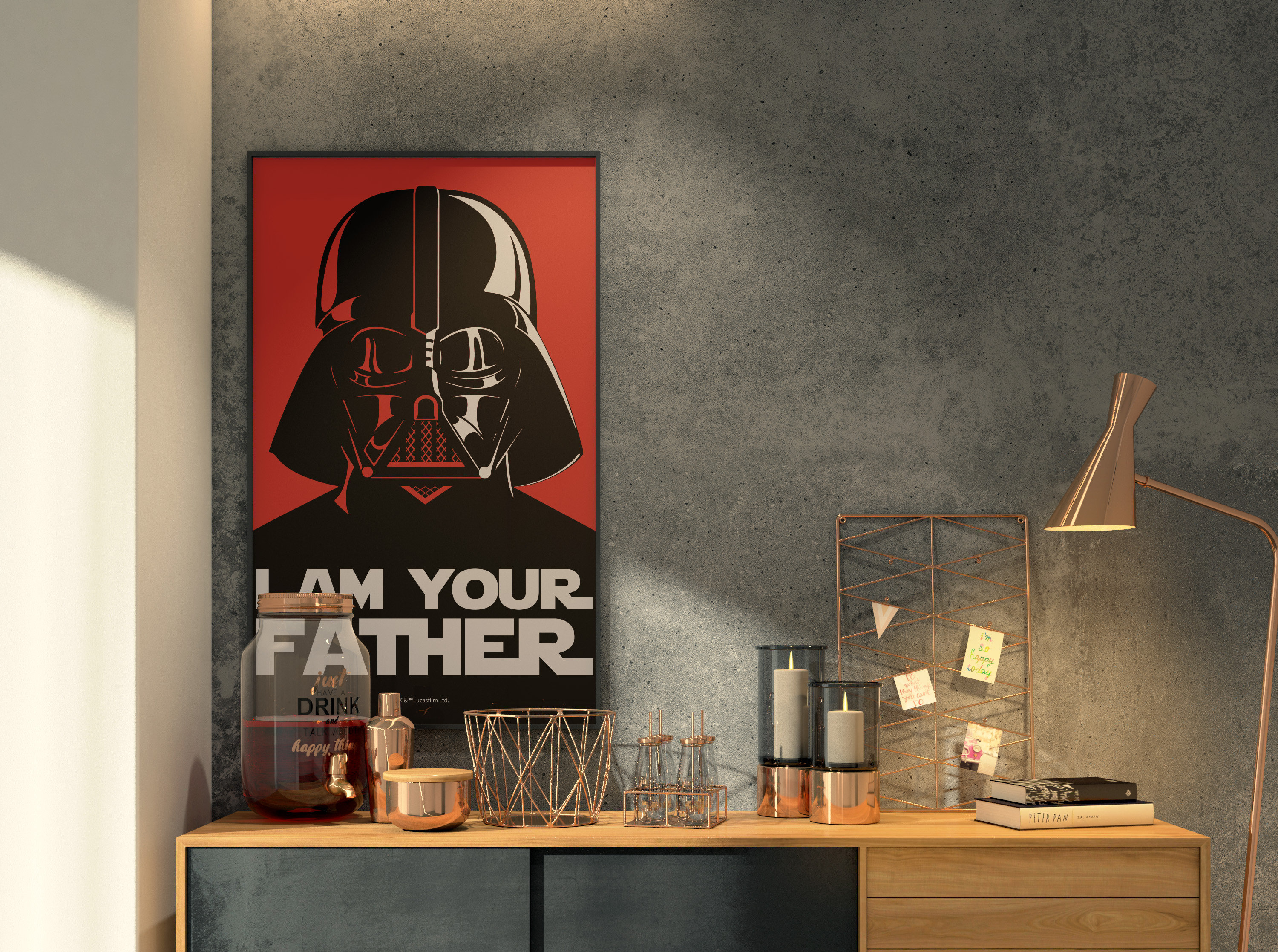 Darth Vader ''I AM YOUR FATHER'' Star Wars - Etsy