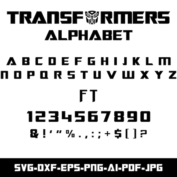 Transformers Sticker - Etsy