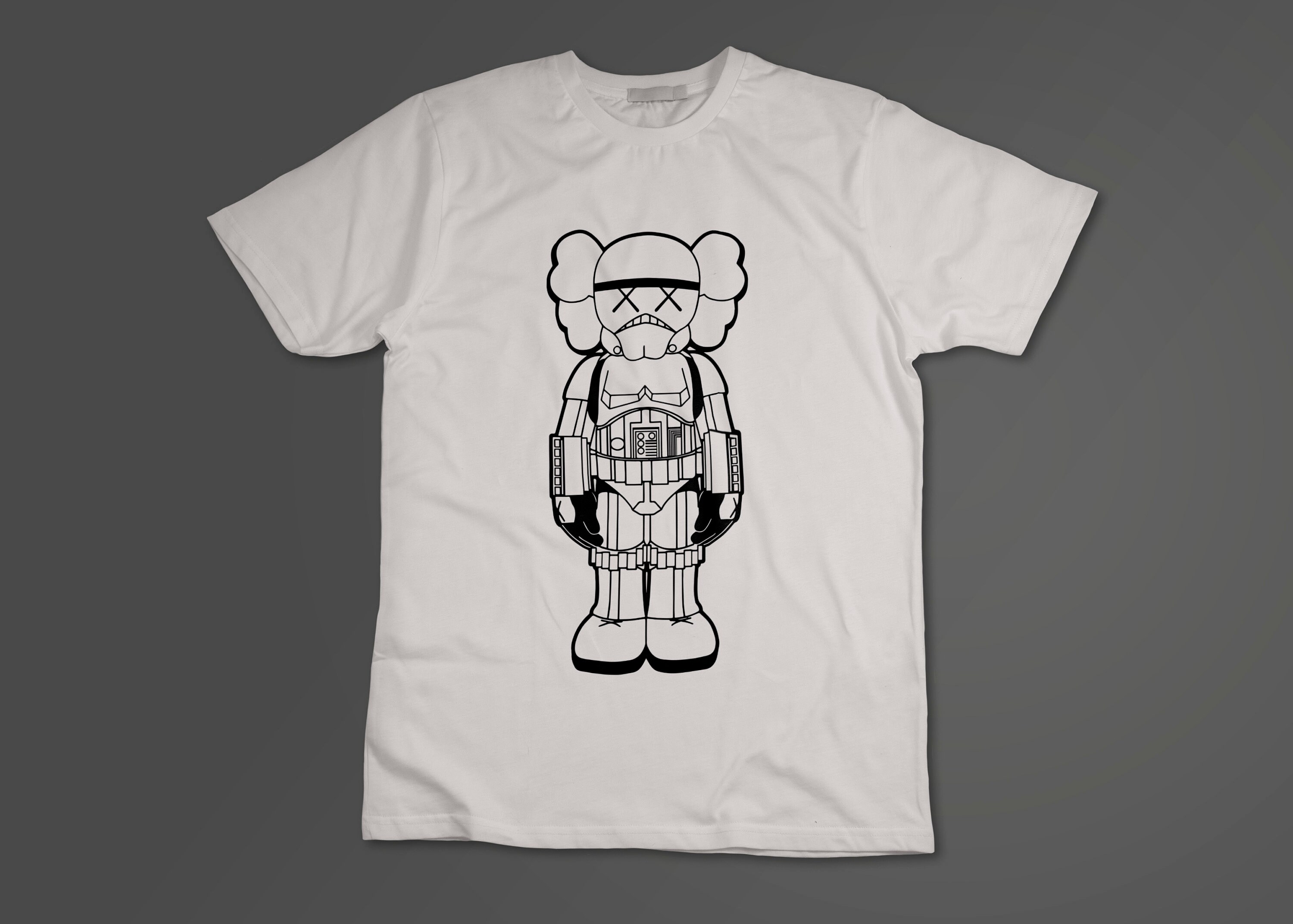 KAWS Star Wars Stormtrooper SVG DXF Png Eps Pdf Cut Datei - Etsy.de