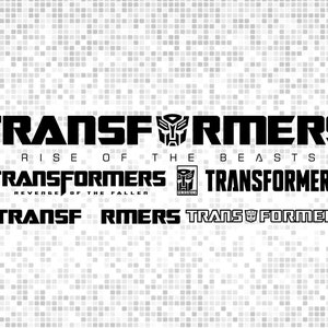 Transformer Faces SVG: Cricut & Silhouette Cut Files (digital Download ...