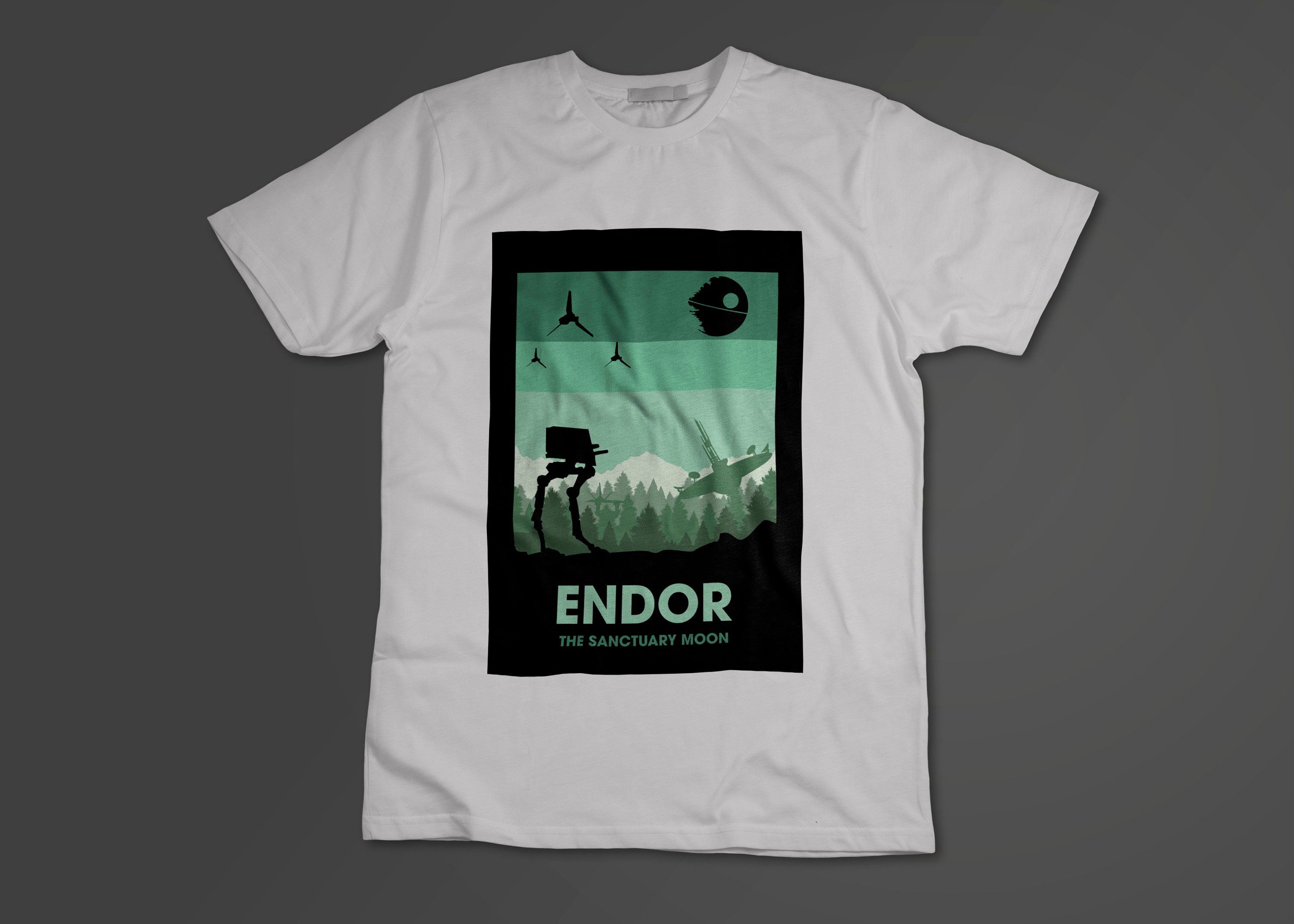 Star Wars Endor Planet, SVG and PNG for Endor Planet Poster, EPS, Png ...