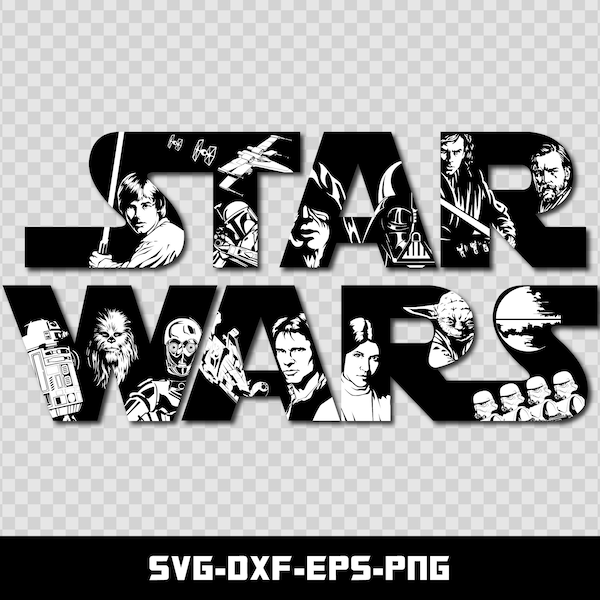Star Warssvg - Etsy