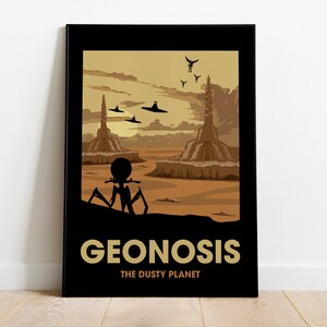 Star Wars Geonosis Planet, SVG and PNG for Geonosis Planet Poster, EPS ...
