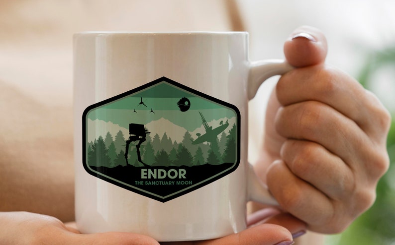 Star Wars Endor Planet SVG: Cricut Cut File (digital Download) - Etsy