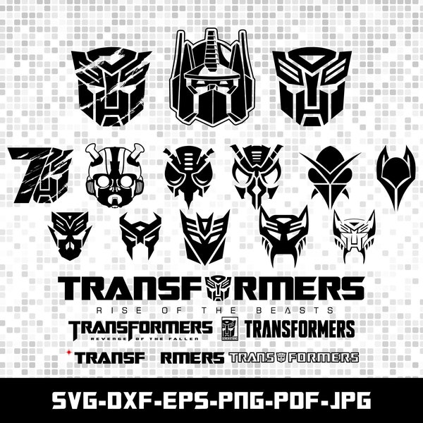 Transformers Svg - Etsy
