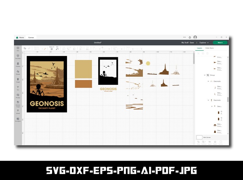 Star Wars Geonosis Planet, SVG and PNG for Geonosis Planet Poster, EPS ...