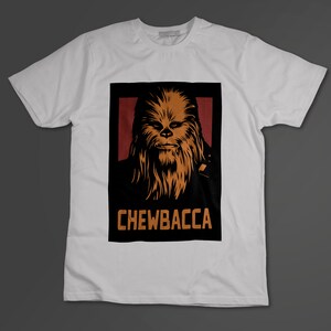 Chewbacca Poster, SVG and PNG for Chewbacca Poster, EPS, Dxf ..., Cut ...
