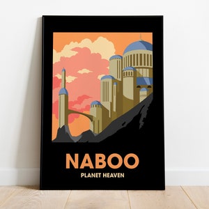 Star Wars Naboo Planet, SVG and PNG for Naboo Planet Poster, EPS, Png ...