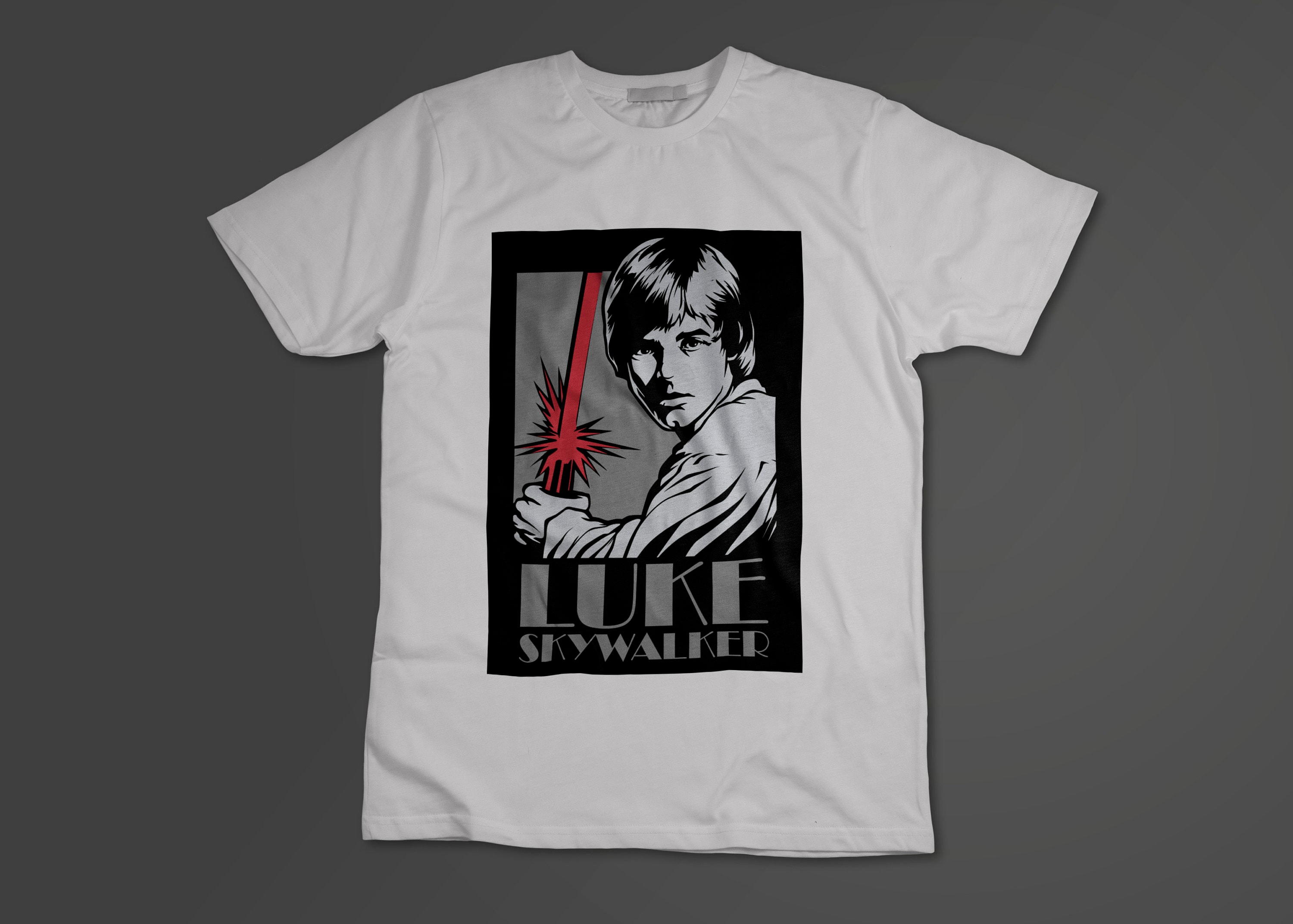 Luke Skywalker Poster SVG and PNG for Luke Skywalker Poster - Etsy